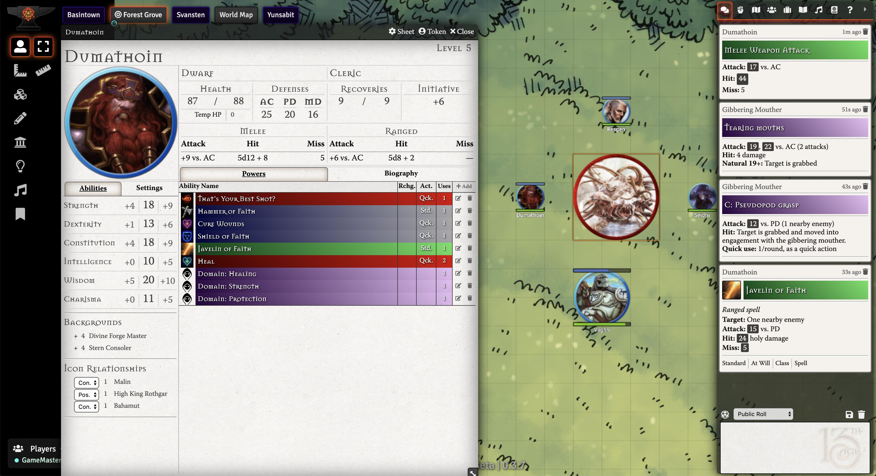 13th Age System | Foundry Virtual Tabletop